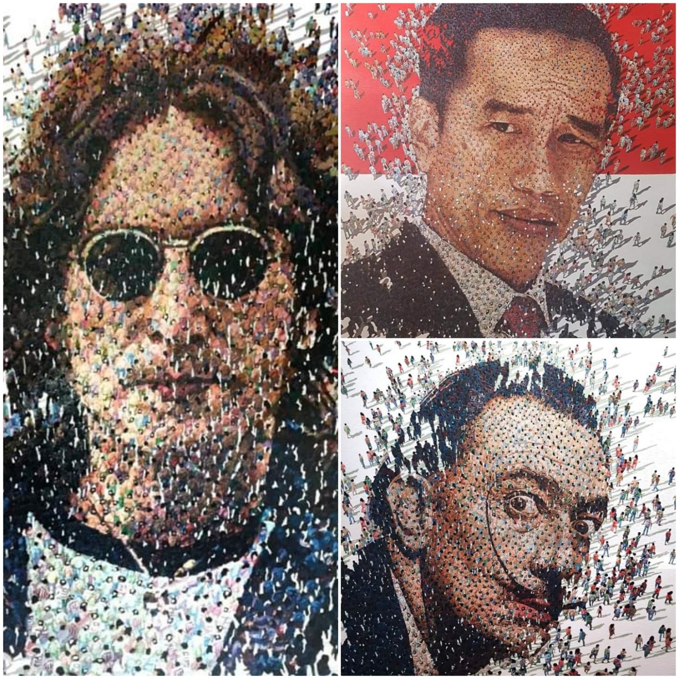 Syaiful A Rachman, Pelukis Asal Bojonegoro Karyanya Diminati Obama dan ...