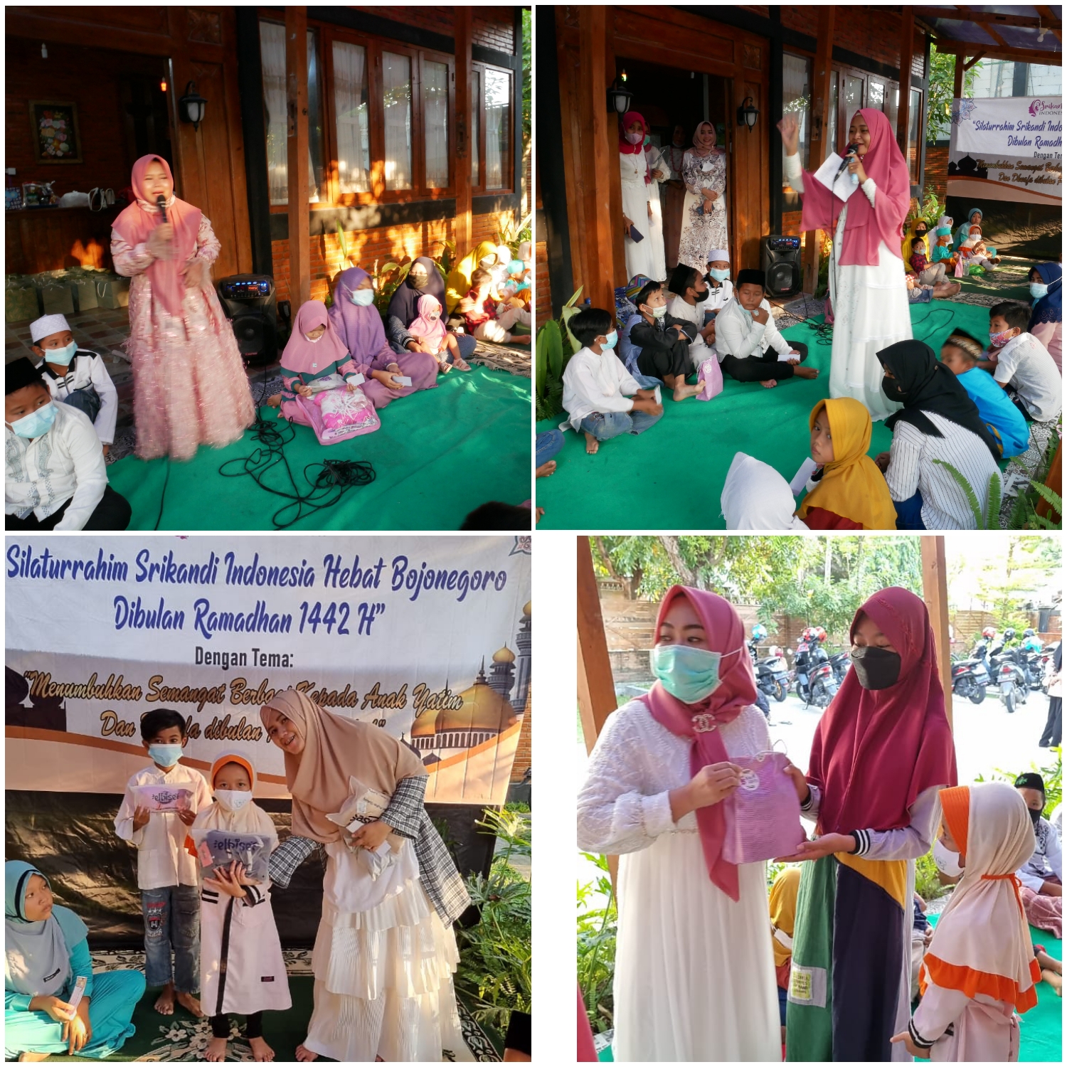 Srikandi Indonesia Hebat Beri Santunan dan Berbuka Puasa Bersama Anak Yatim - Bojonegoro.com