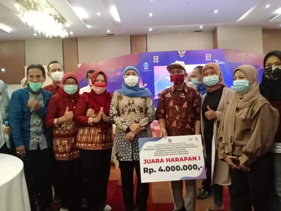 Pelepah Debog Maisir, Raih Juara Harapan 1 Lomba Economy Hybrid Jatim ...