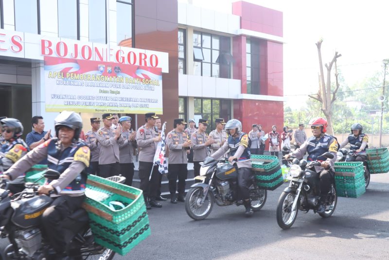 Polres Bojonegoro Salurkan 500 Paket Bansos Melalui Operasi NCS - Bojonegoro.com