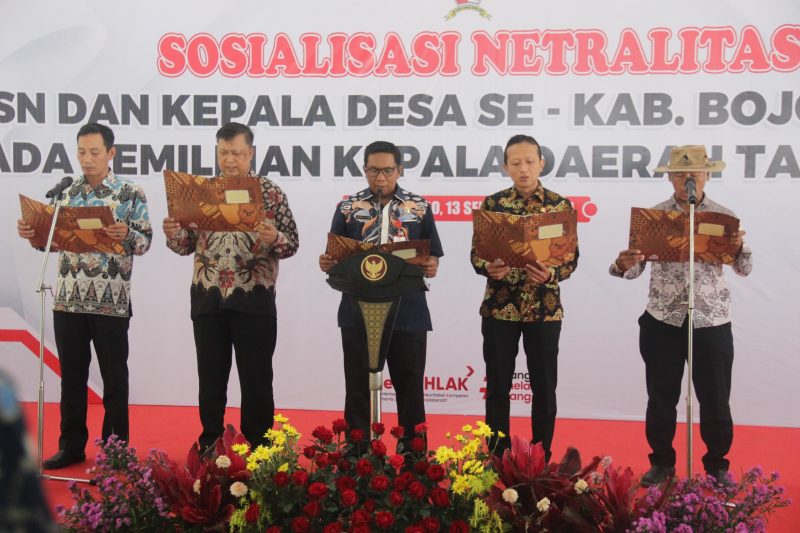 Komitmen Netralitas ASN dan Kepala Desa dalam Pilkada 2024 - Bojonegoro.com