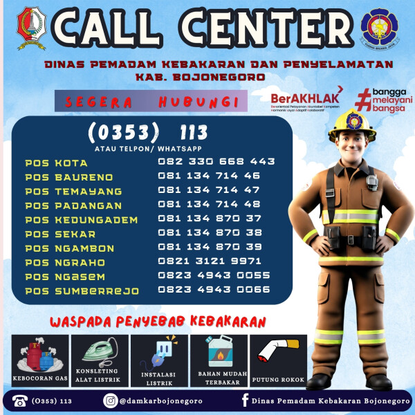 Antisipasi Kebakaran Akibat Korsleting, Dinas Damkar Bojonegoro Imbau Warga Periksa Berkala ...