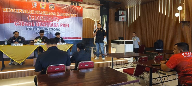 Gelar Muskab, Pariyo Kembali Terpilih dan Dipercaya Nahkodai PBFI ...
